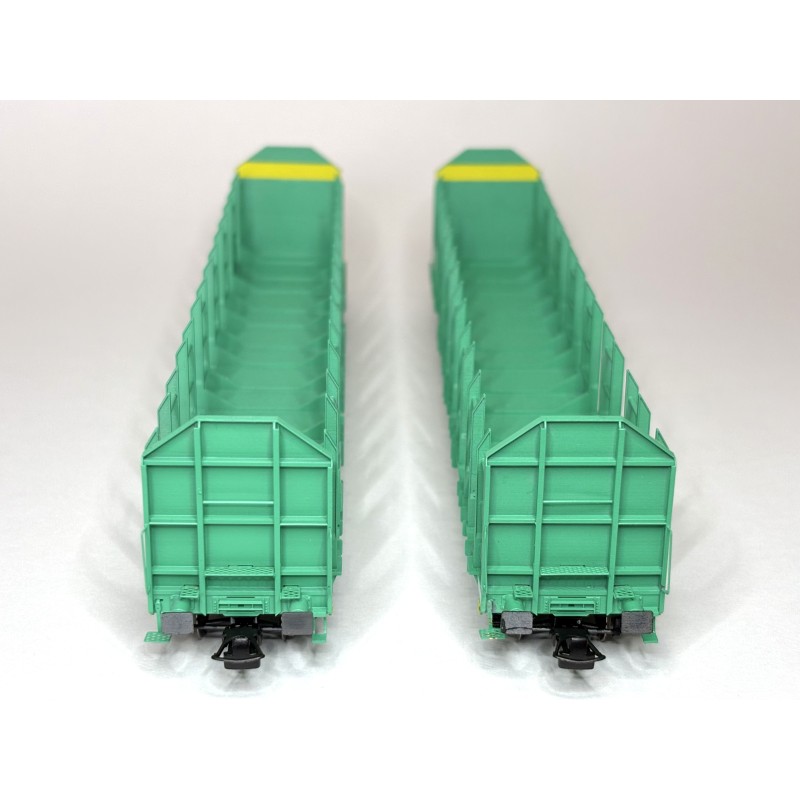 Set de 2 wagons ROOS 54-6 SNCF référence : R5401